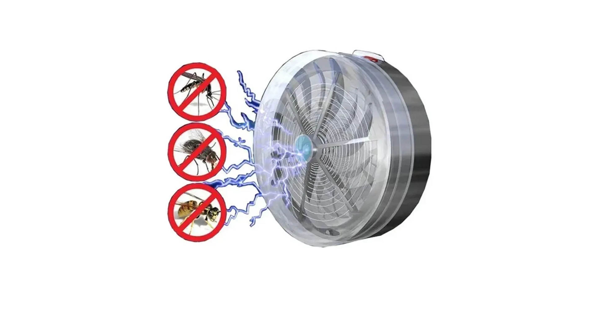 Solar Buzz Kill napelemes rovarcsapda - fehér